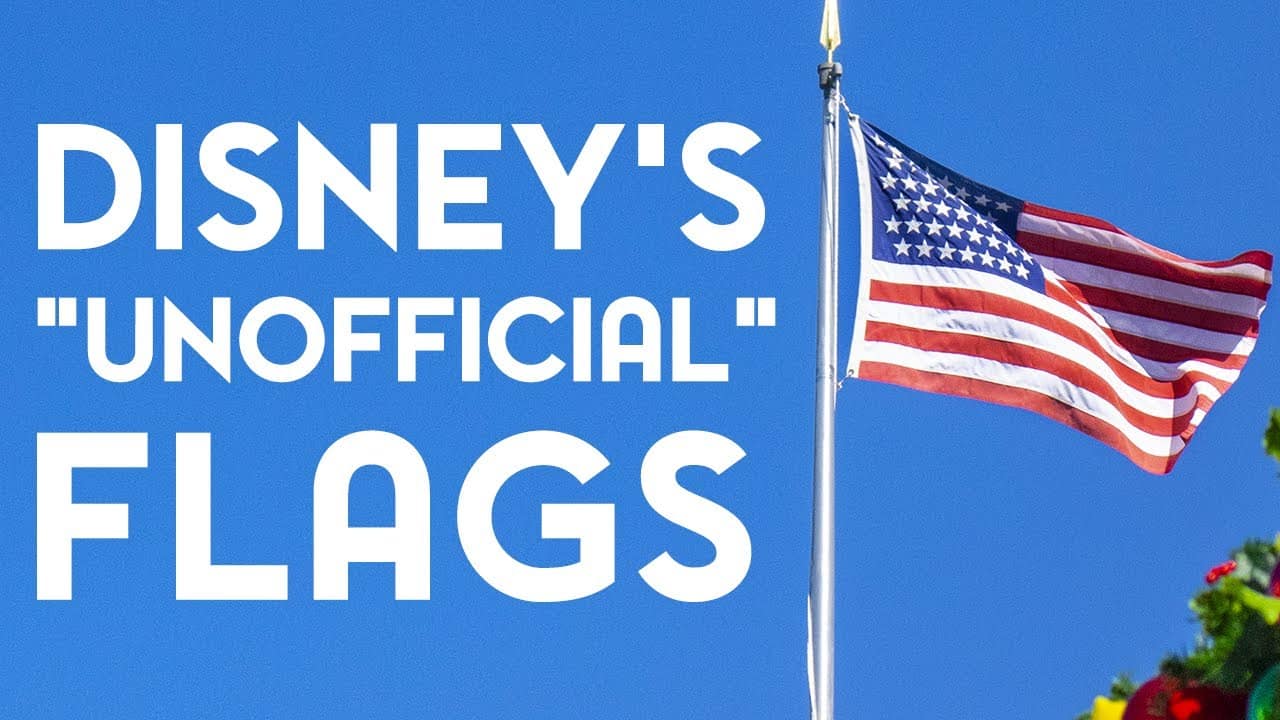 Disney's Unofficial Flags on Main Street USA | Mouse and Castle